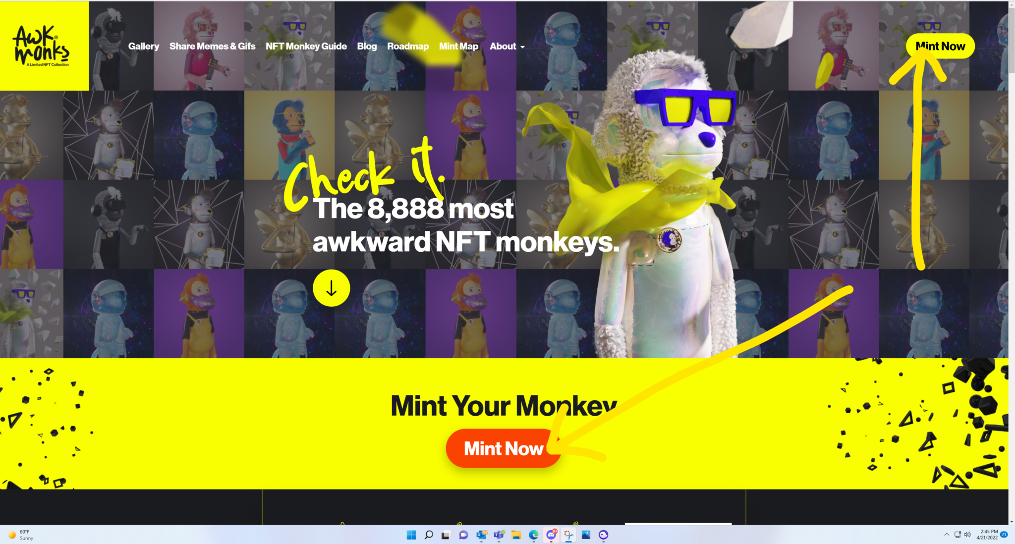 How to Create a Monkey NFT